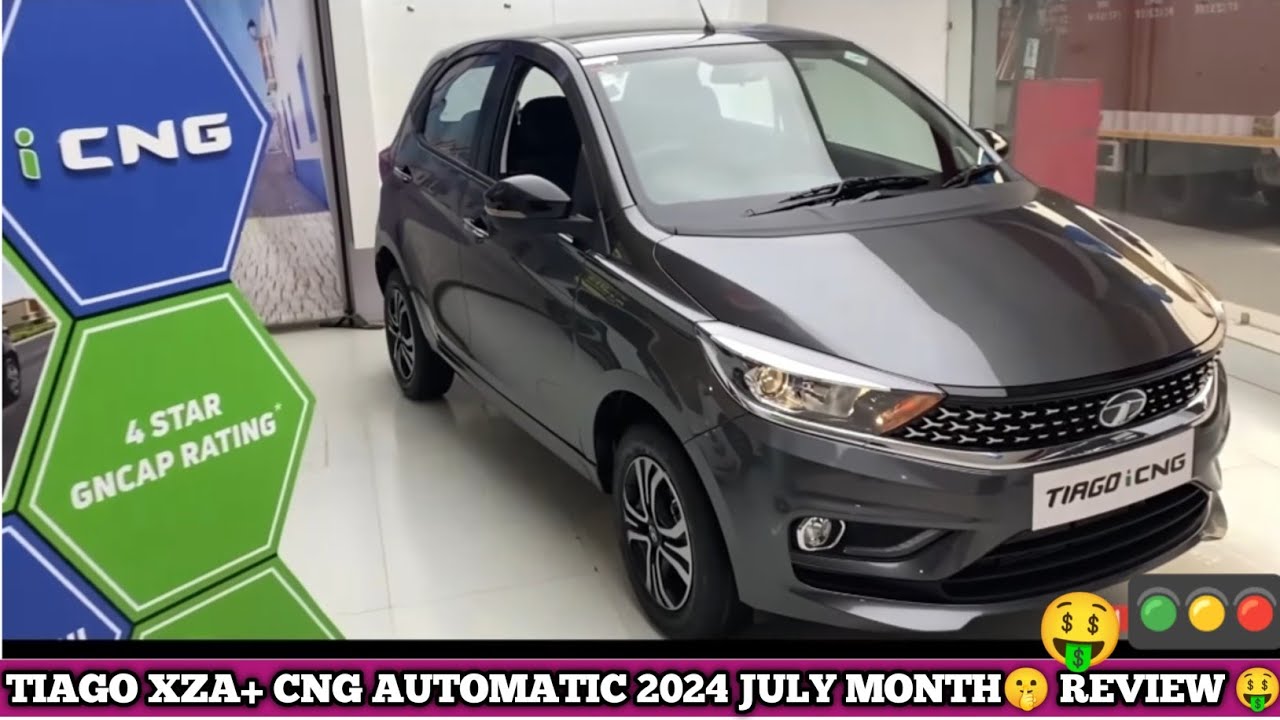 tiago xza plus cng top model | tata tiago xza+ plus cng grey colour ...
