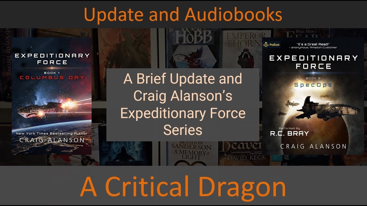 A Brief Update and then a discussion of the audiobook series ...
