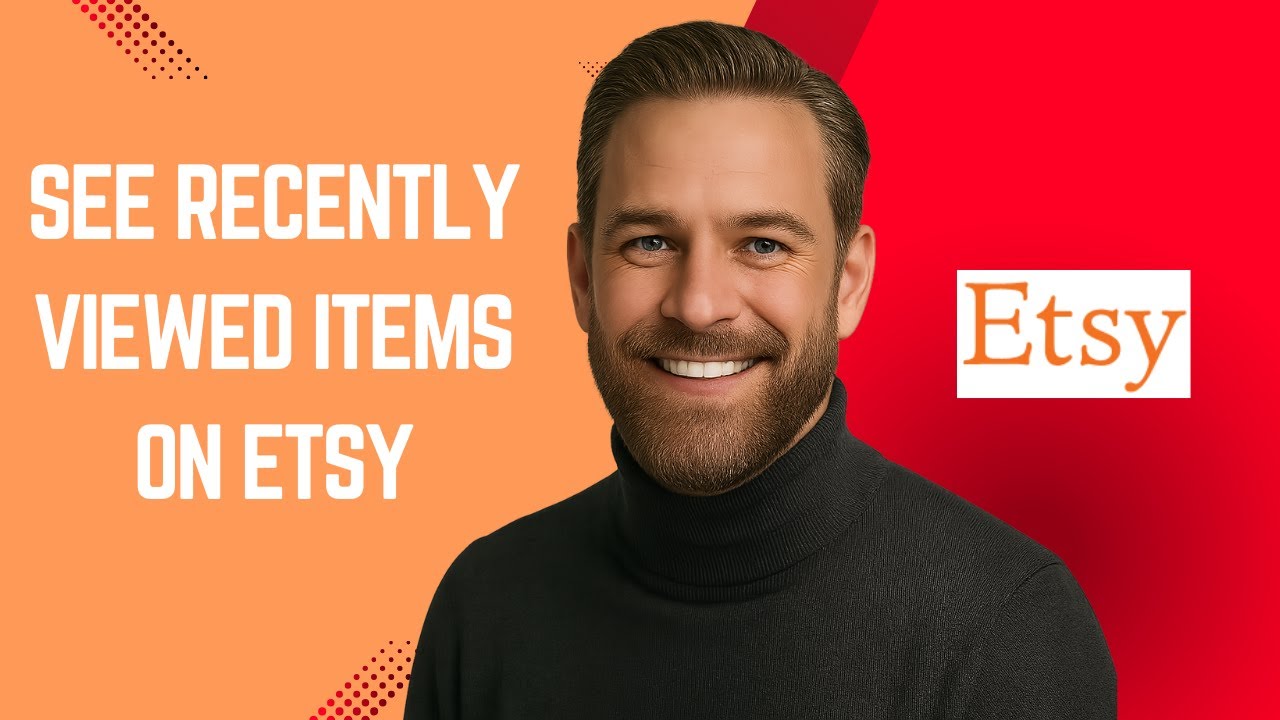 How to See Recently Viewed Items – Etsy Tutorial for Beginners - YouTube