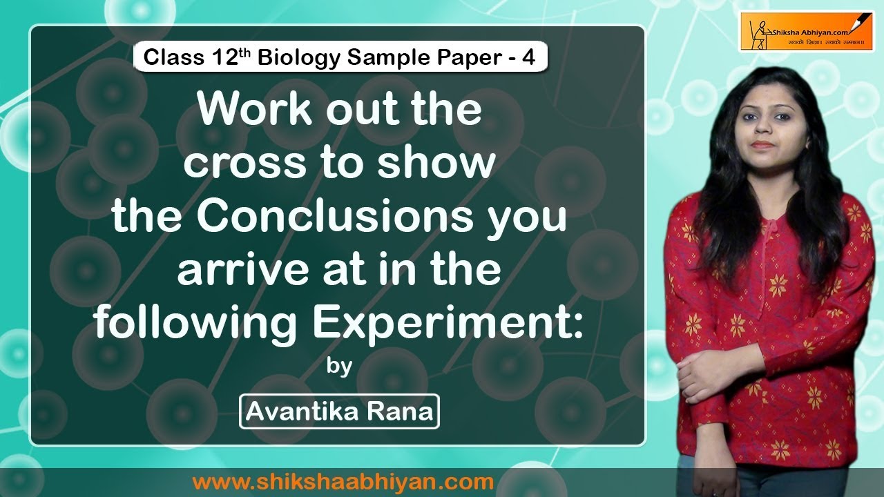 Q42 Work out the cross to show the conclusions you arrive at in the ...