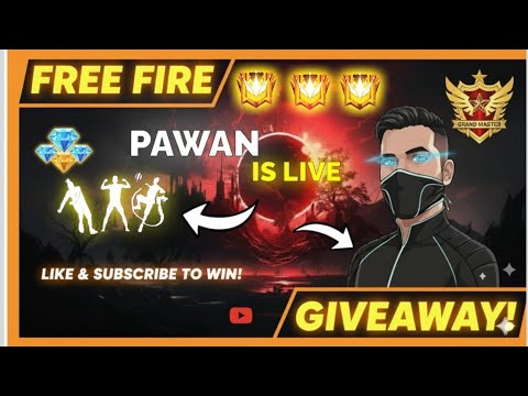 PAWAN FF IS BACK LIVE STREAM #fflive #freefire #pawanfflive - YouTube