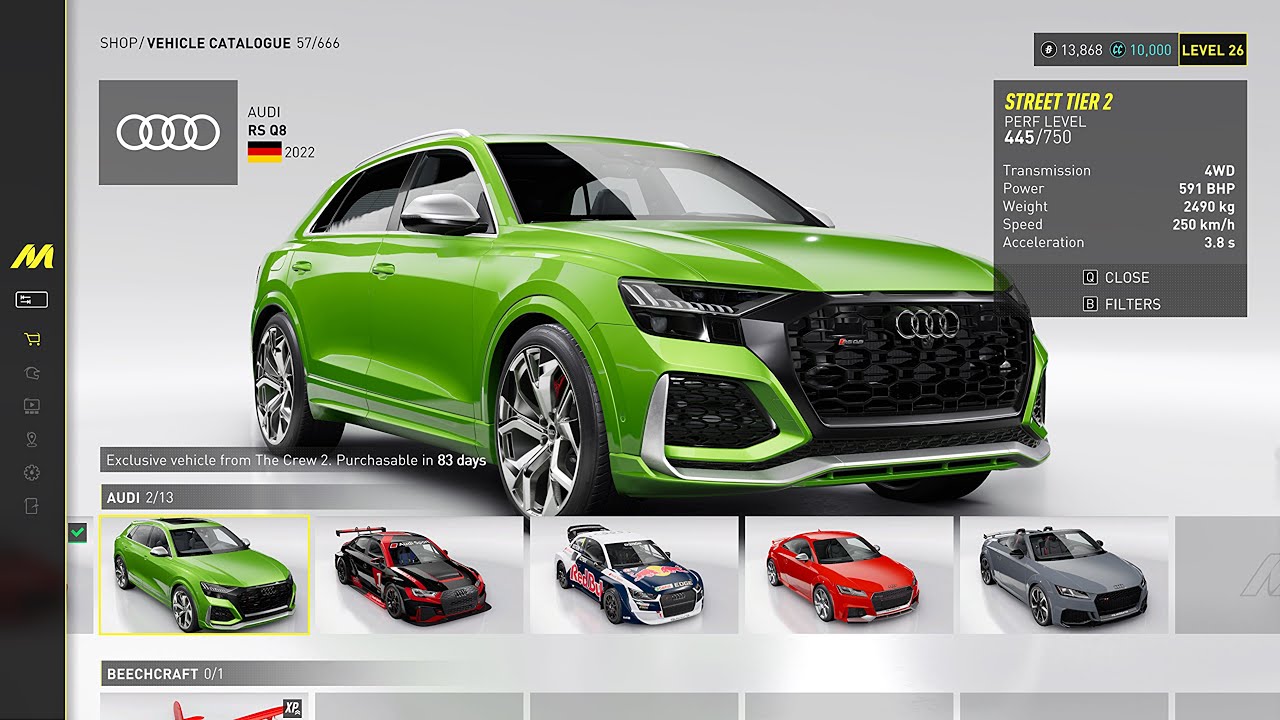 The Crew Motorfest - Season 3 (March Update) | FULL CAR LIST | ALL CARS ...