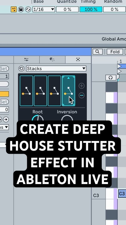 Add a deep house stutter vibe to your tracks in Ableton Live! Easy, quick, and super effective ...