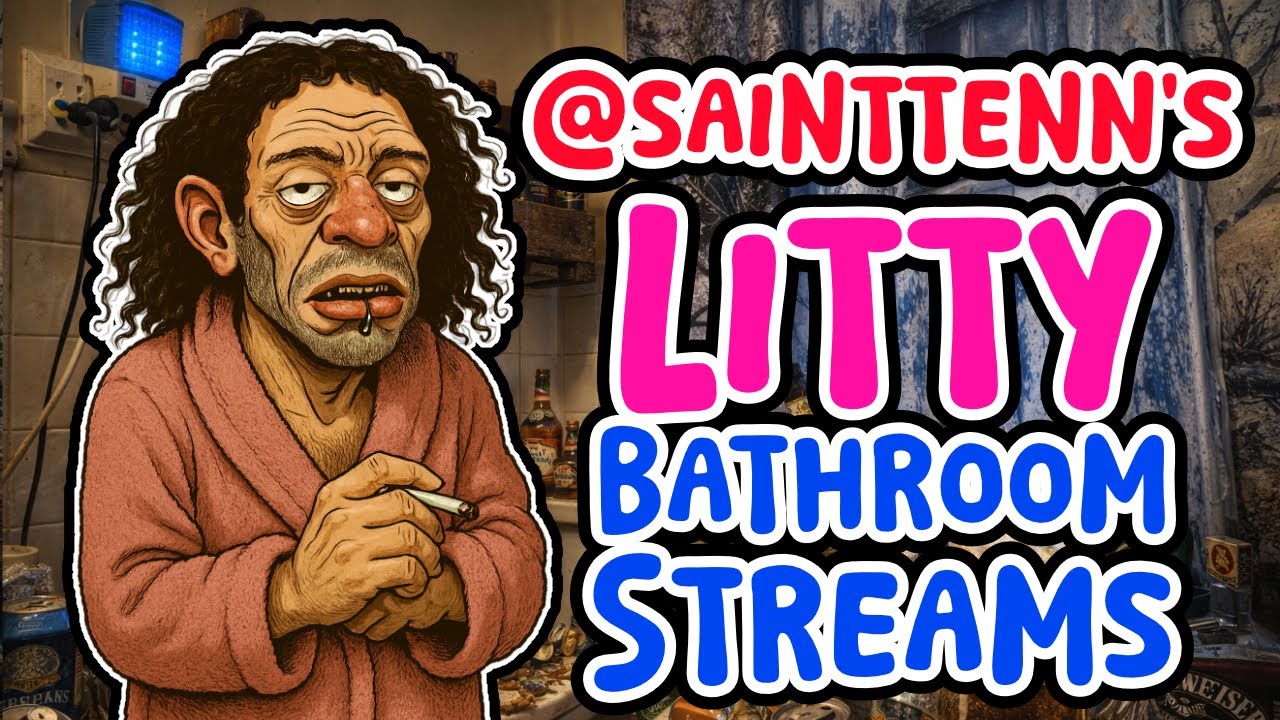 @sainttenn 's LITTY Bathroom Streams are making their waves 😎🔥🚿 - YouTube
