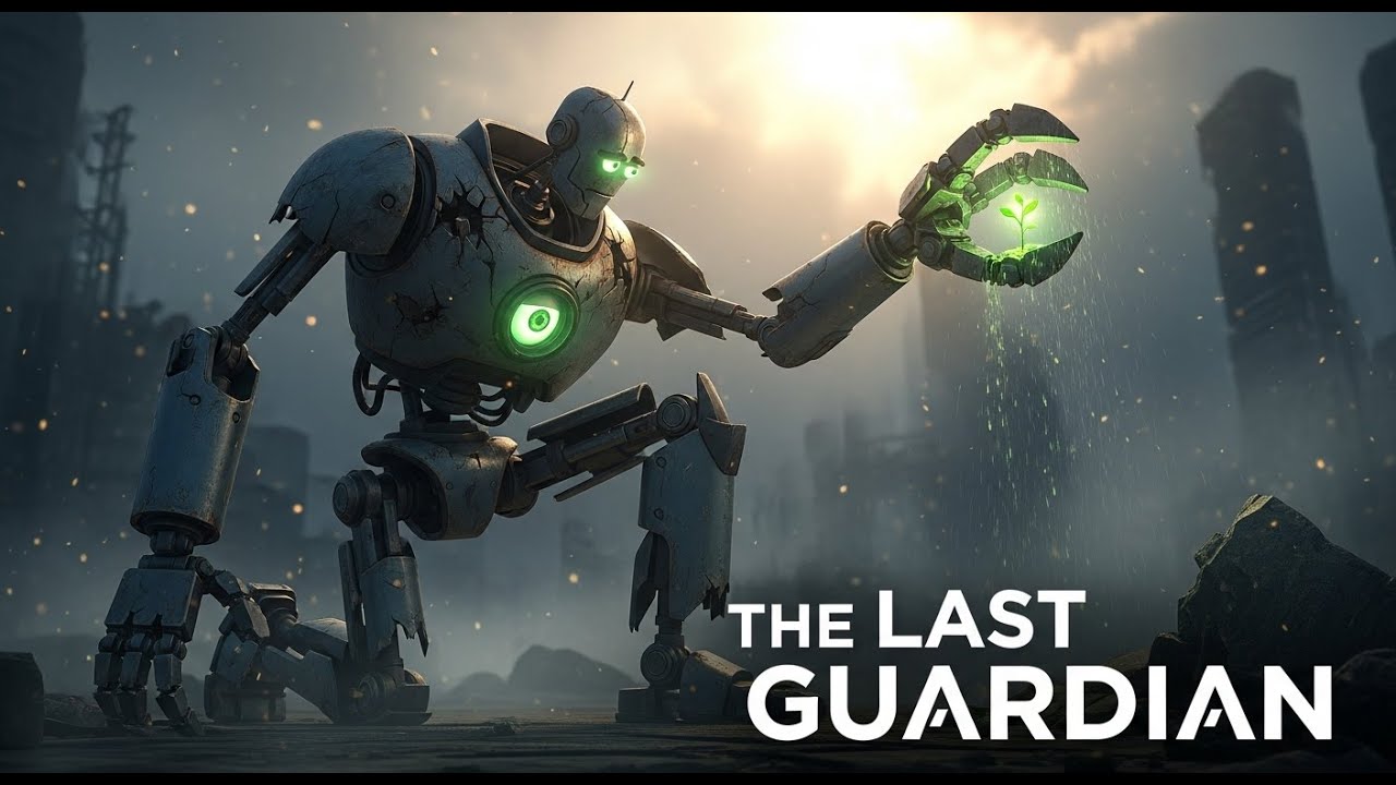 WARDEN 4 The Last Guardian A Pixar Style Robot Short Film about Hope ...