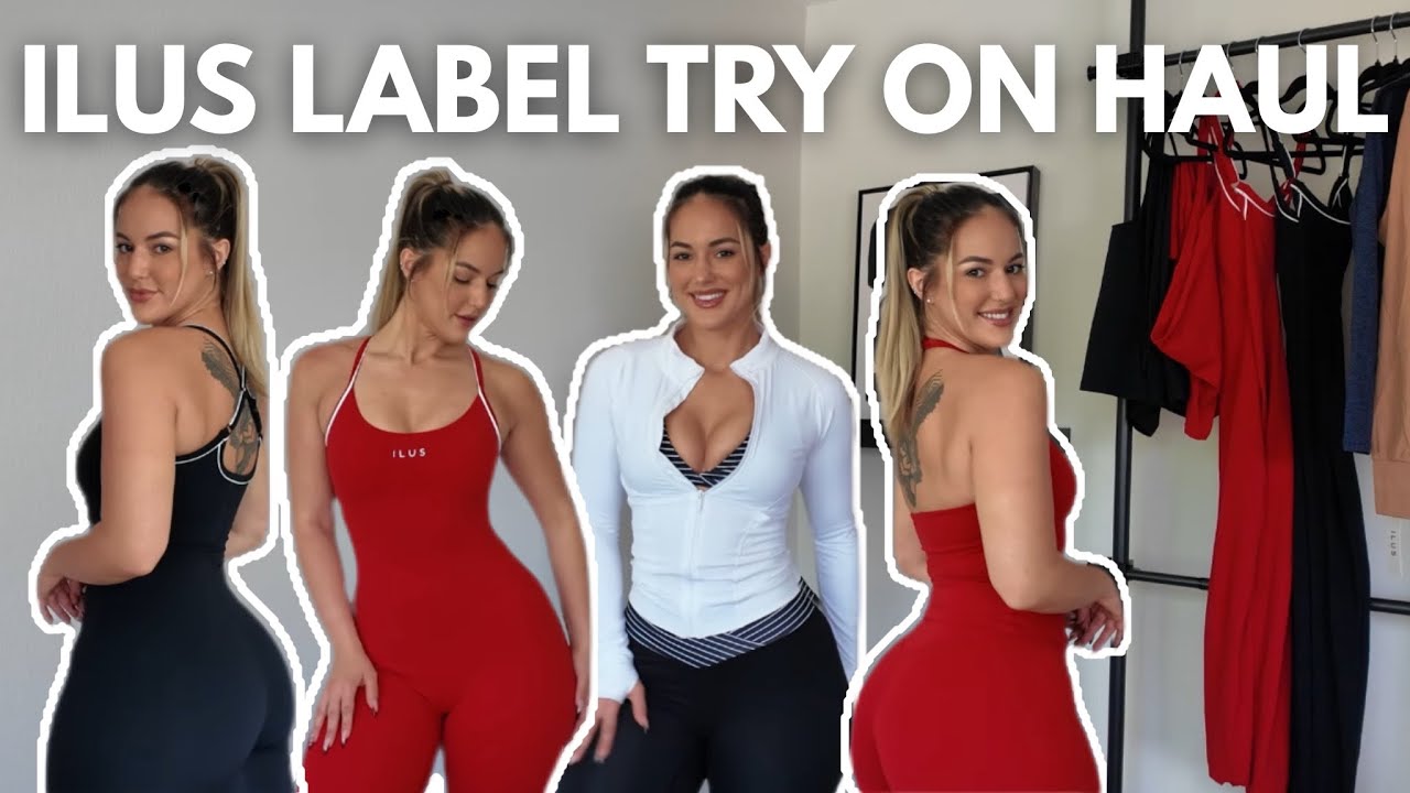 ACTIVEWEAR TRY ON HAUL | ILUS LABEL ♡ MARISSA DUBOIS - YouTube