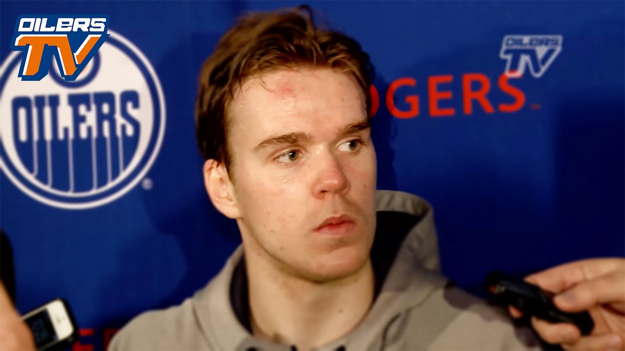 Oilers TV (Connor McDavid Post-Game Interview) March 1, 2016 - YouTube