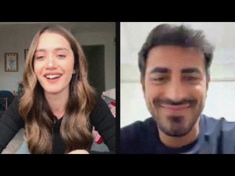 İlsu Demirci and Emin Günenğ ~ Arafta live on Instagram ~ #Merteş ~ Ateş & Mercan