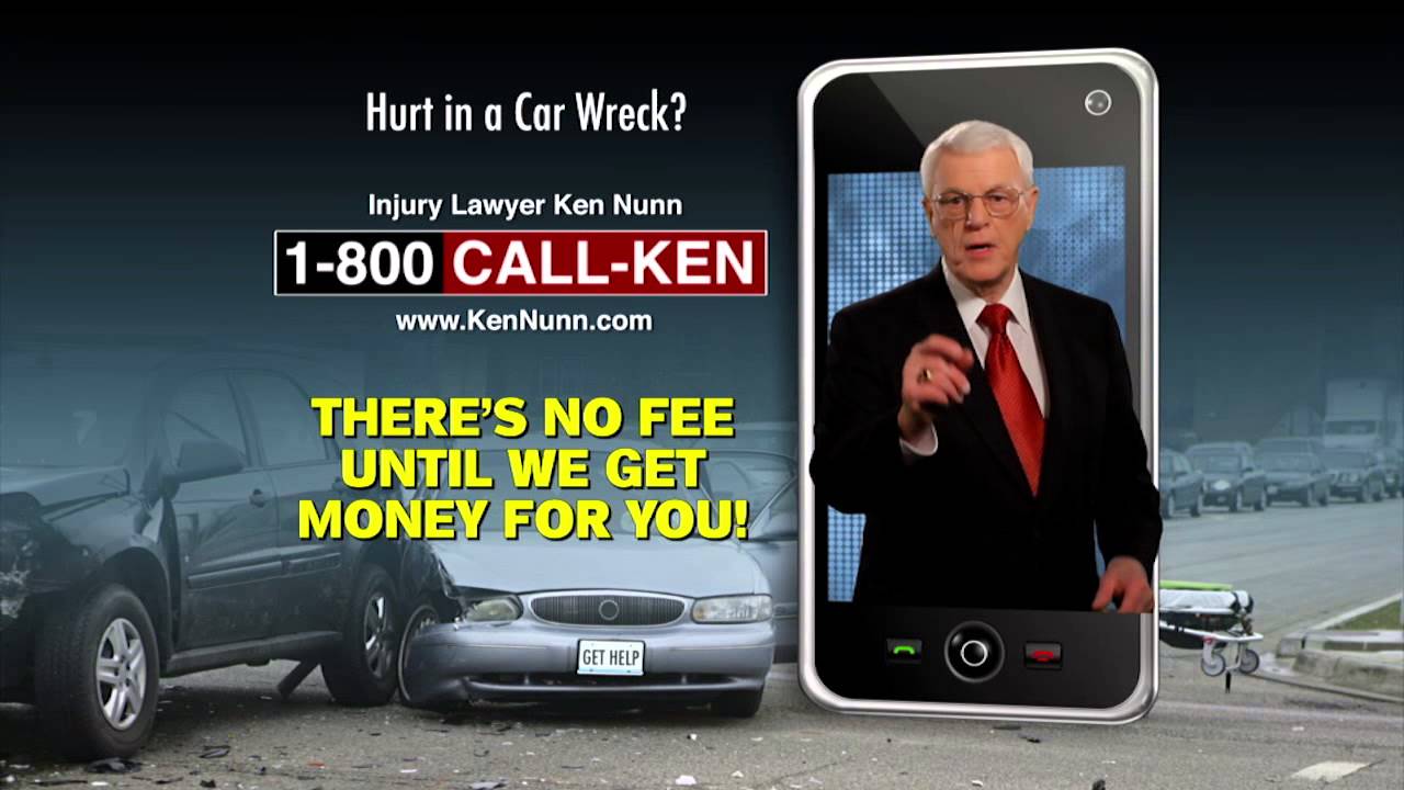 Right After Your Car Wreck, Make Sure To Call Ken Nunn - YouTube