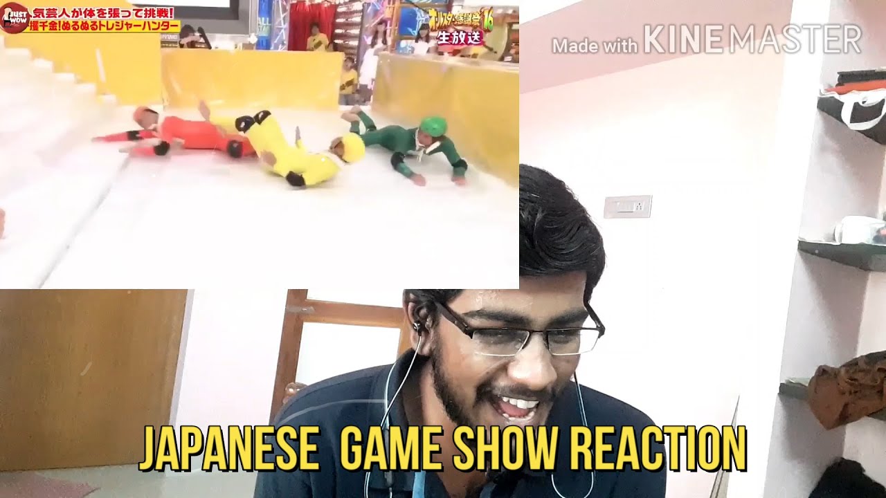 Japanese Funny GameShow Reaction - YouTube