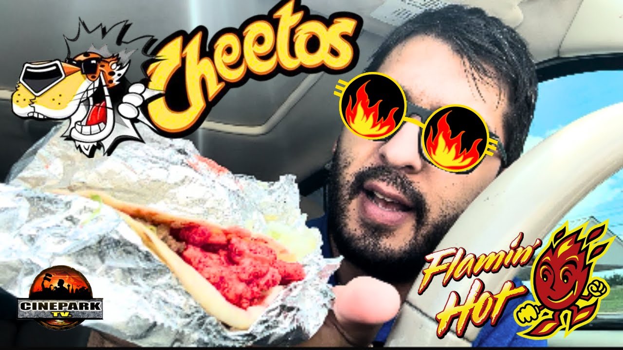 FLAM'N HOT CHEETOS REVIEW Taco Cabana #tacocabana #cheetos #foodreview ...
