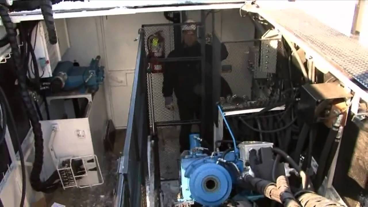 Safety Guard Surface Drill Rig - YouTube