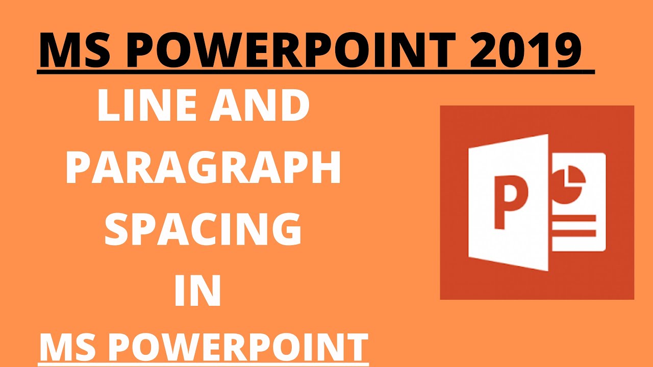 Line And Paragraph Spacing In MS Powerpoint? - YouTube