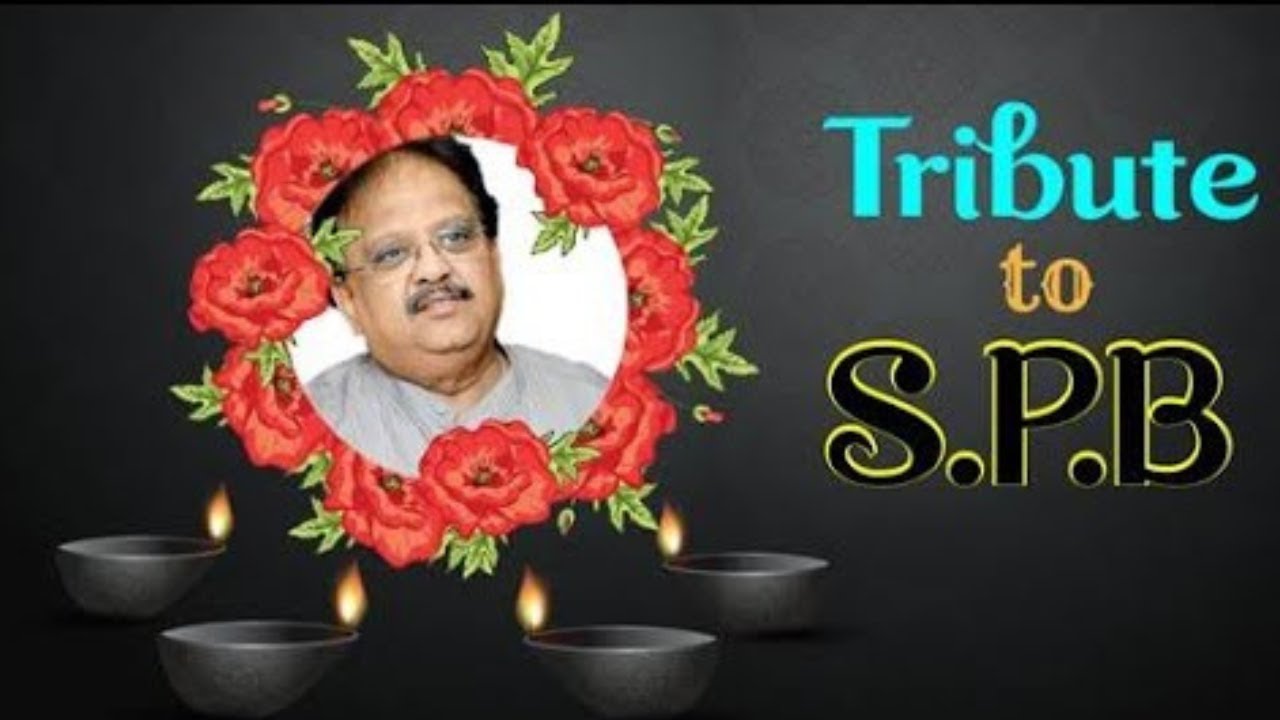 A Tribute To SPB | Legendary singer - SPBalasubramanyam | #SPB Lives ...
