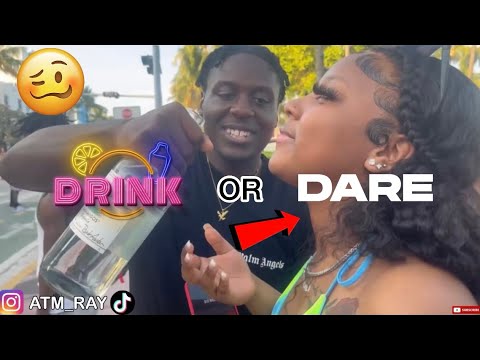DRINK OR DARE!! *MIAMI SPRING BREAK 2023* - YouTube