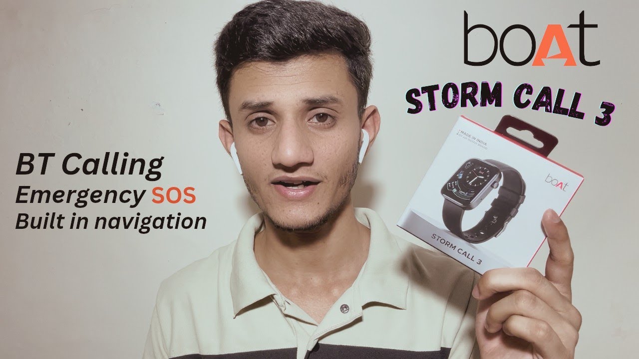 Boat Storm Call 3 Unboxing & Review | Best Calling Smartwatch under ...