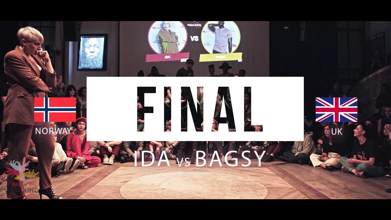 IDA (Norway) vs. BAGSY (UK) | FINAL | All Europe Waacking Festival ...