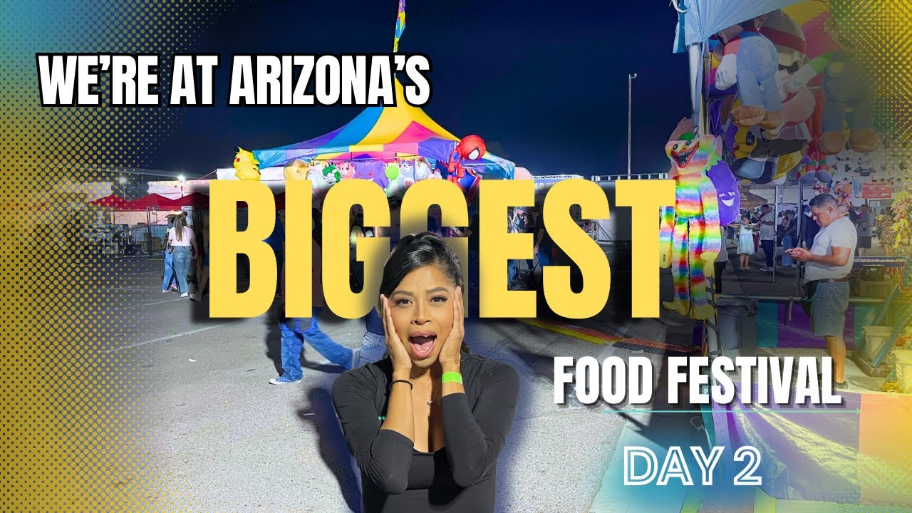BIGGEST Food Festival In Phoenix AZ Day 2 - YouTube
