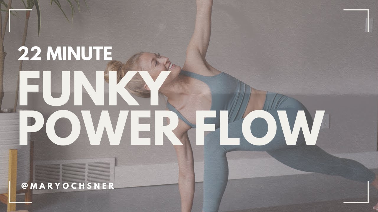 Funky Yoga Power Flow - YouTube