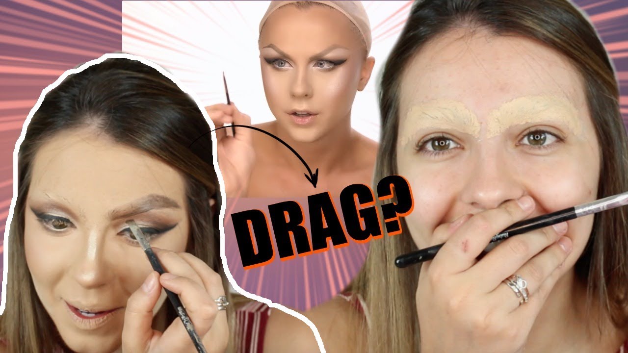 Tentei SEGUIR UM TUTORIAL DE UMA DRAG! - YouTube