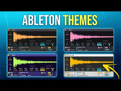 How to Customize the Look of Ableton Live 12