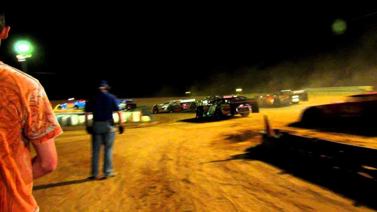 Carolina Speedway Lakeview SC 5-12-2012 Late Model Start.MOV - YouTube