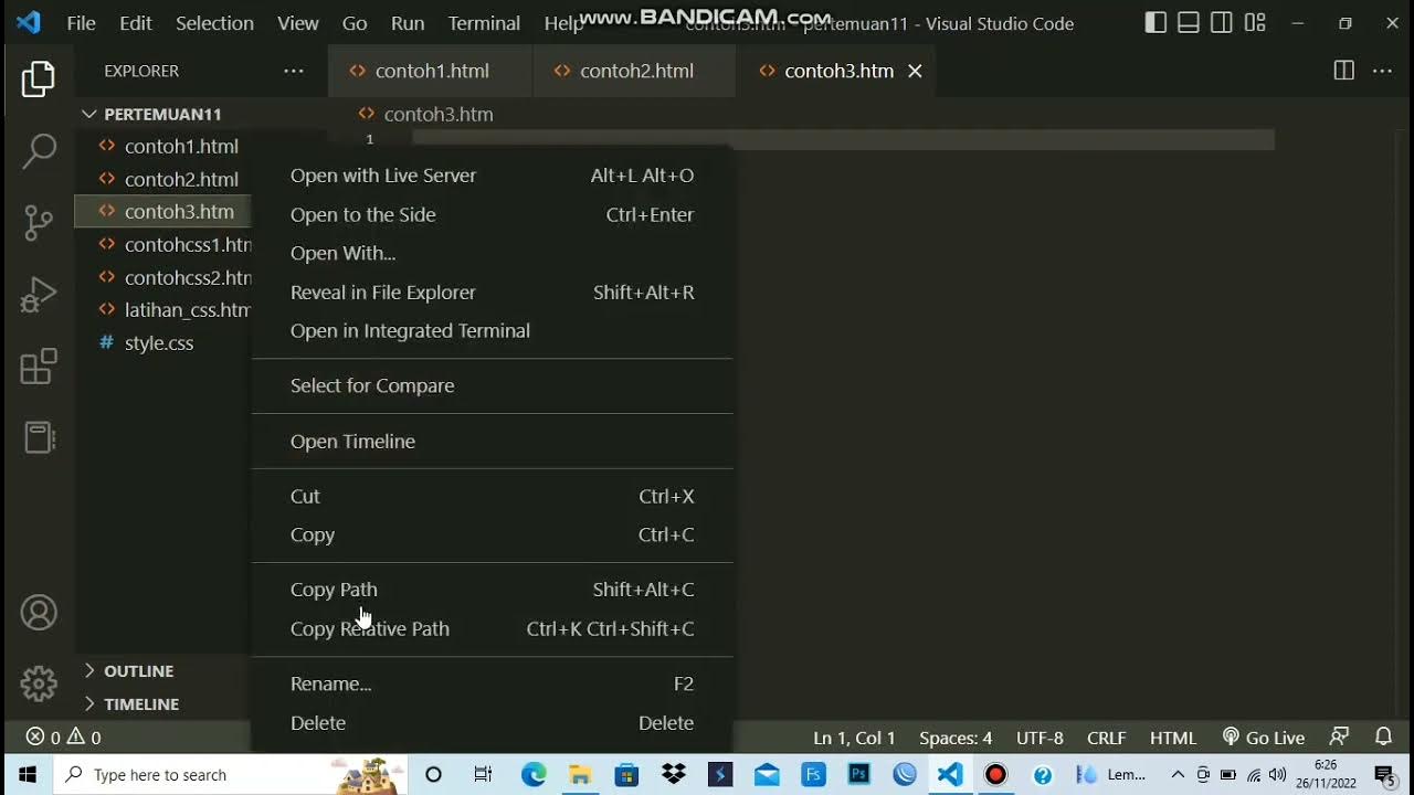 Penjelasan Pertemuan 11 Web Programming 1 - YouTube