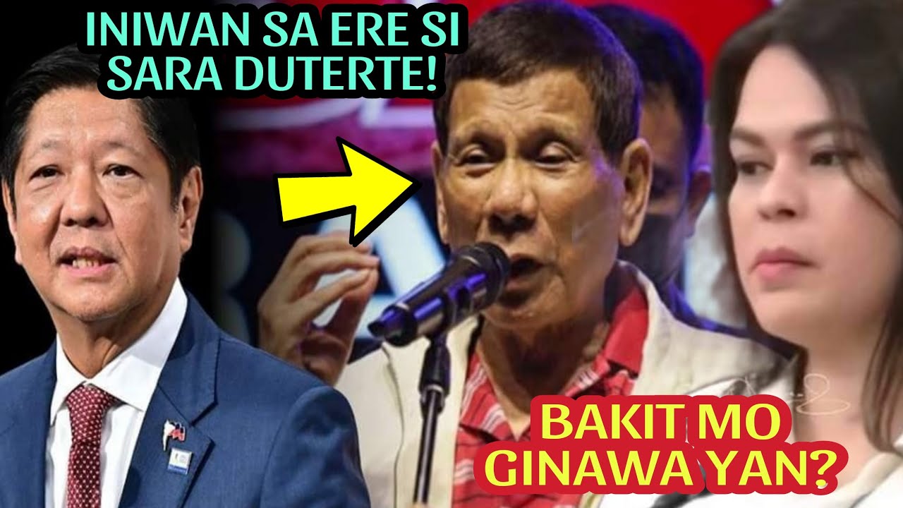 Drama ni Digong, ikinagalit ni Sara Duterte! - YouTube