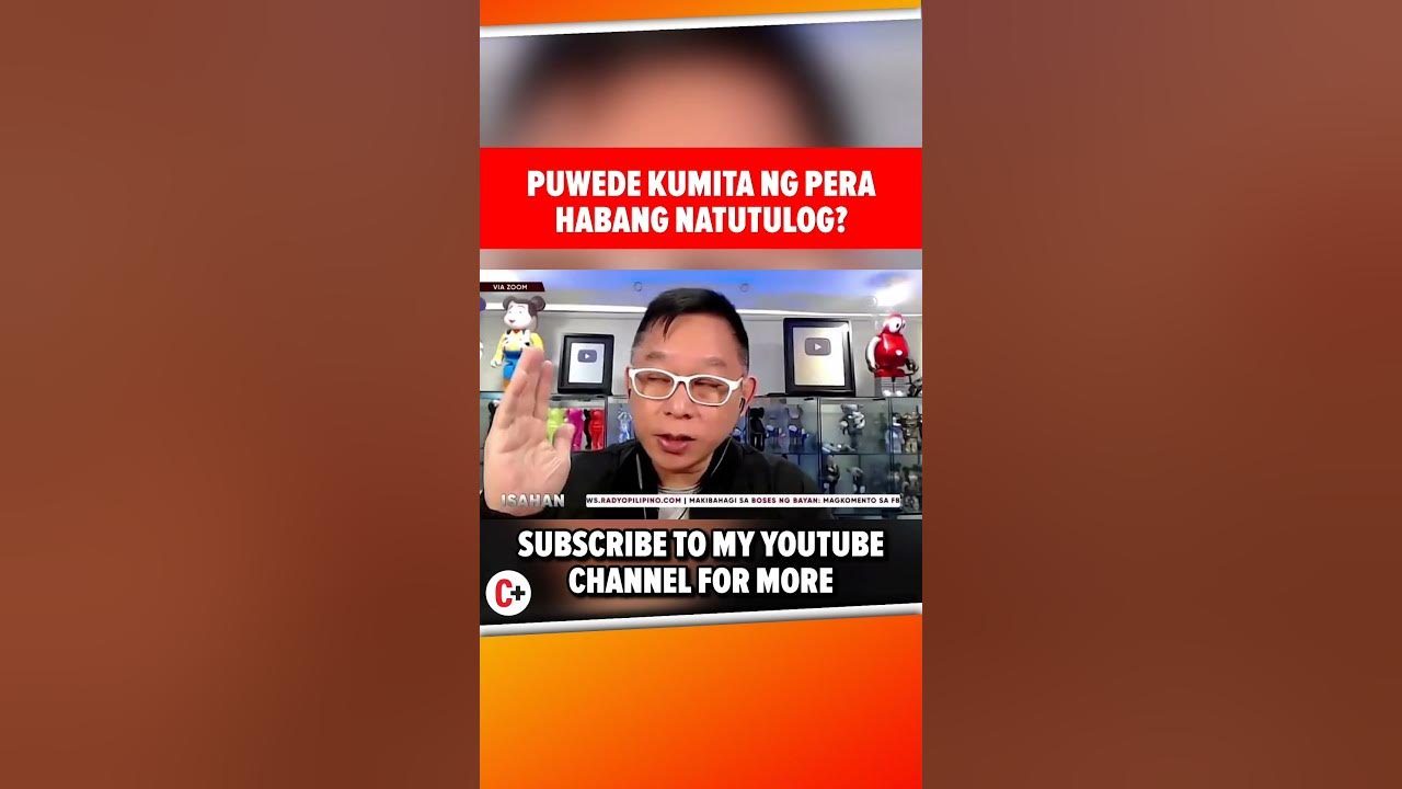 Paano Kumita ng Pera Habang Natutulog | Chinkee Tan - YouTube