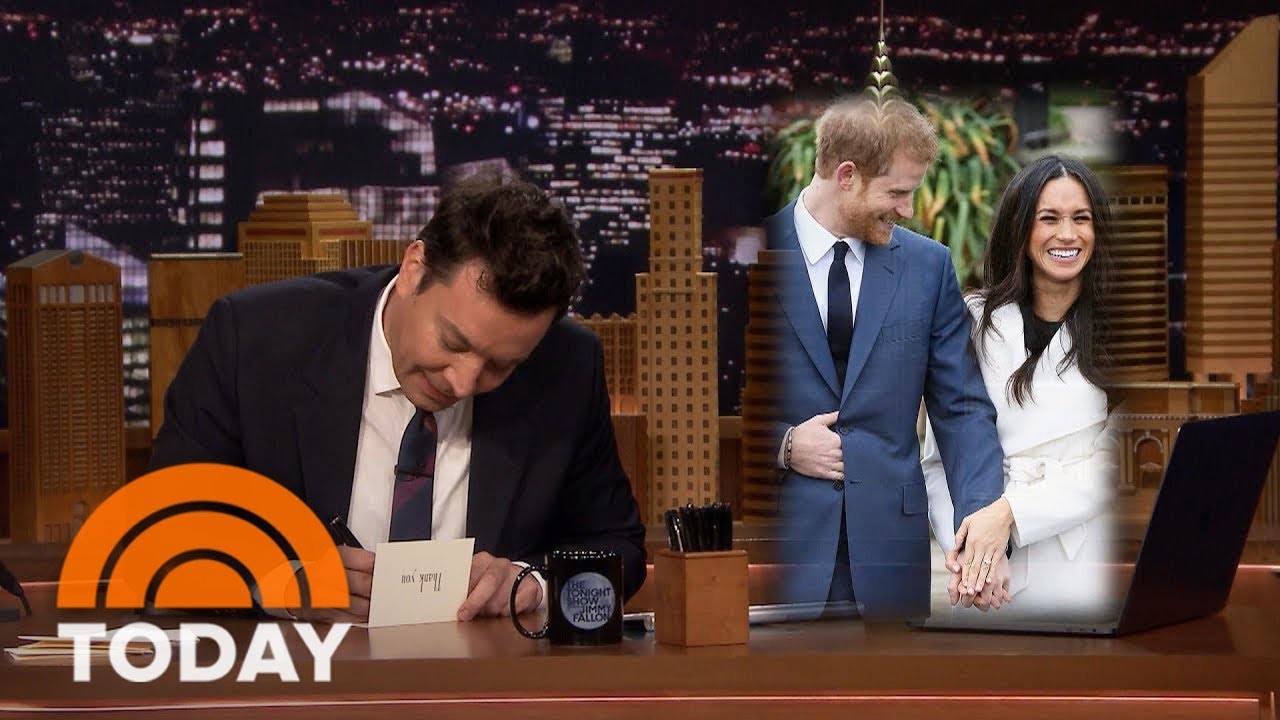 Jimmy Fallon’s Royal Version Of Thank You Notes | TODAY - YouTube