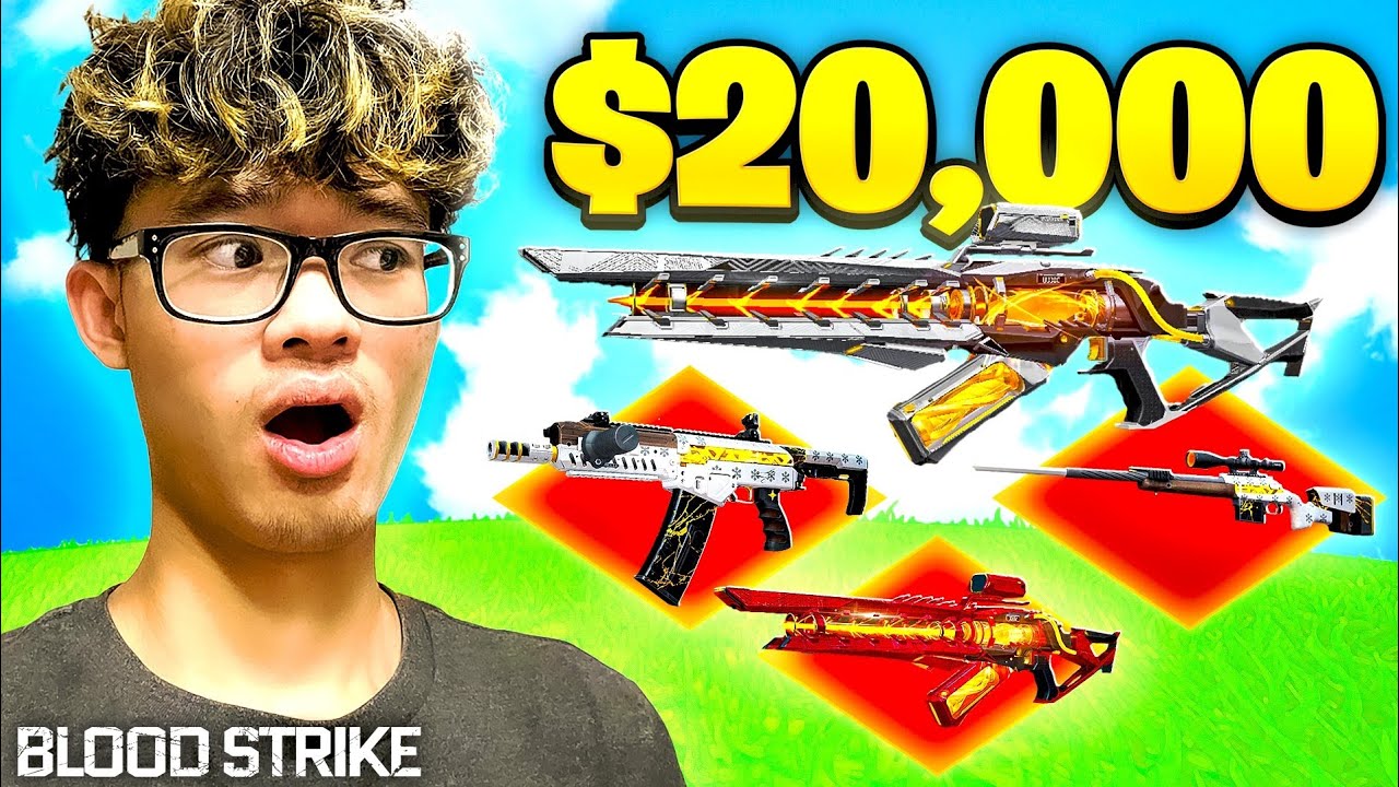 20,000 GOLD MAXED OUT ETERNAL KAG-6 DYNAMITE SKIN! | BLOODSTRIKE - YouTube