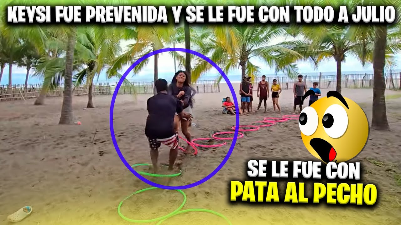 Antes que Julio la golpeará miren como se le fue Keysi con todo. Pop ...