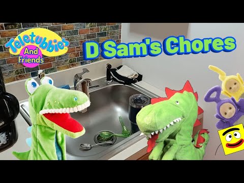 Teletubbies and Friends Segment: D Sam's Chores + Magical Event: Magic ...