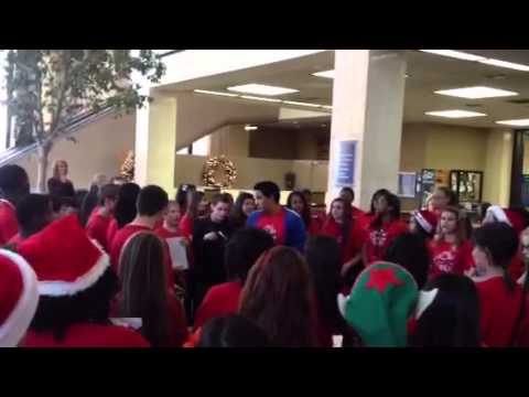 Sam Houston Middle School Carol of The Bells - YouTube