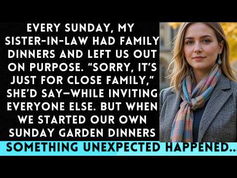 My Sister in Law Banned Us from Family Dinners — But She Soon Regretted That Decision