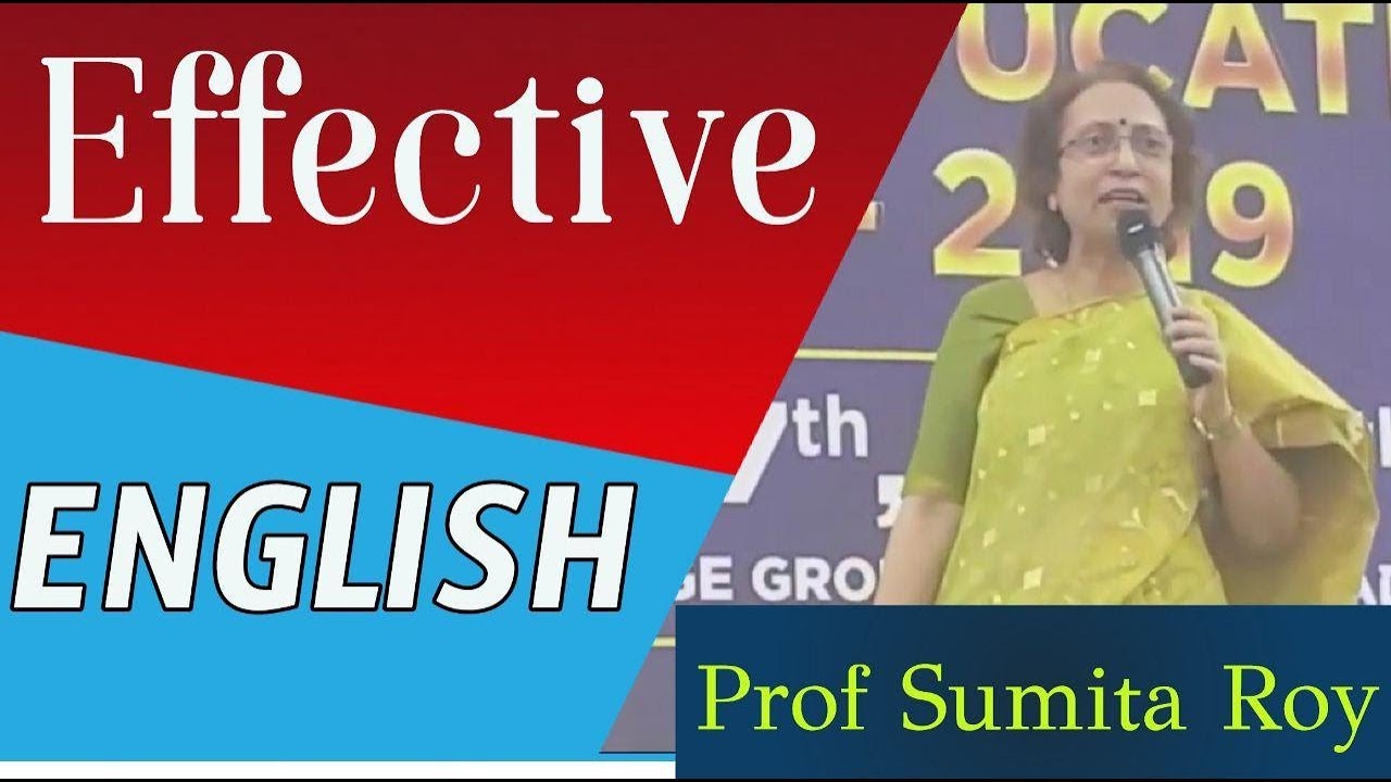 Effective English By Sumita Roy | IMPACT || 2019 - YouTube