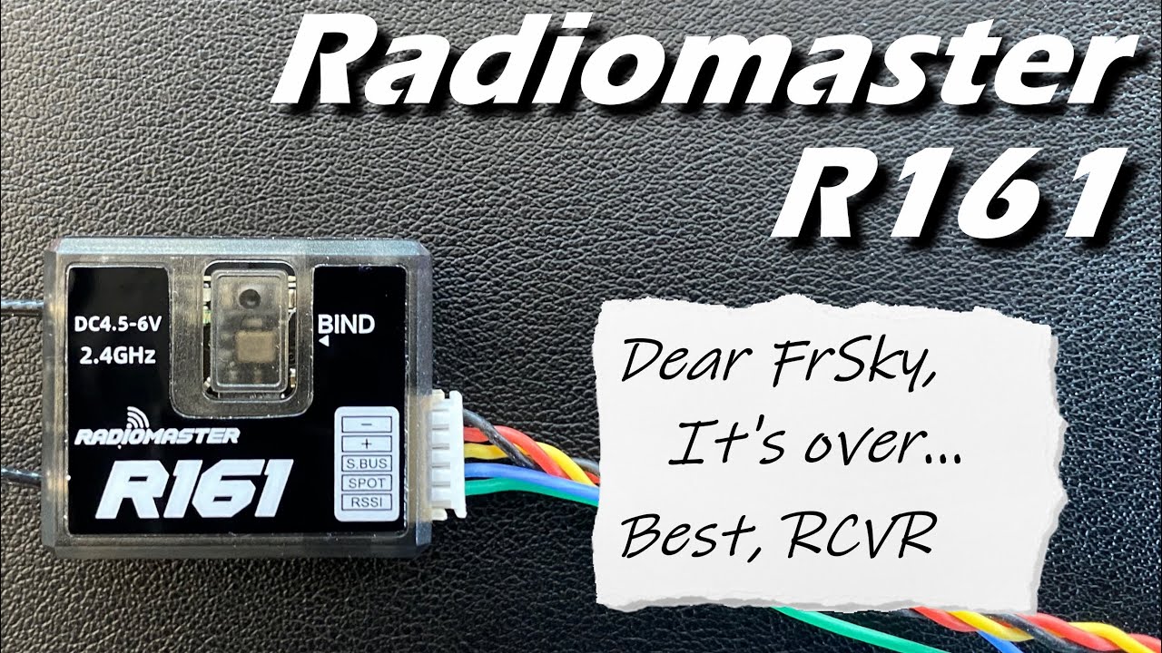 Radiomaster R161 Receiver • Plus How to Fine Tune Multi Protocol Module ...