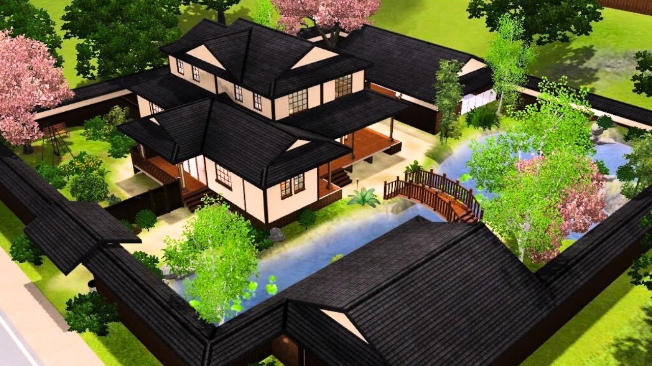 Incrível Construção De Casa Japonesa Com Lago - Minecraft - YouTube