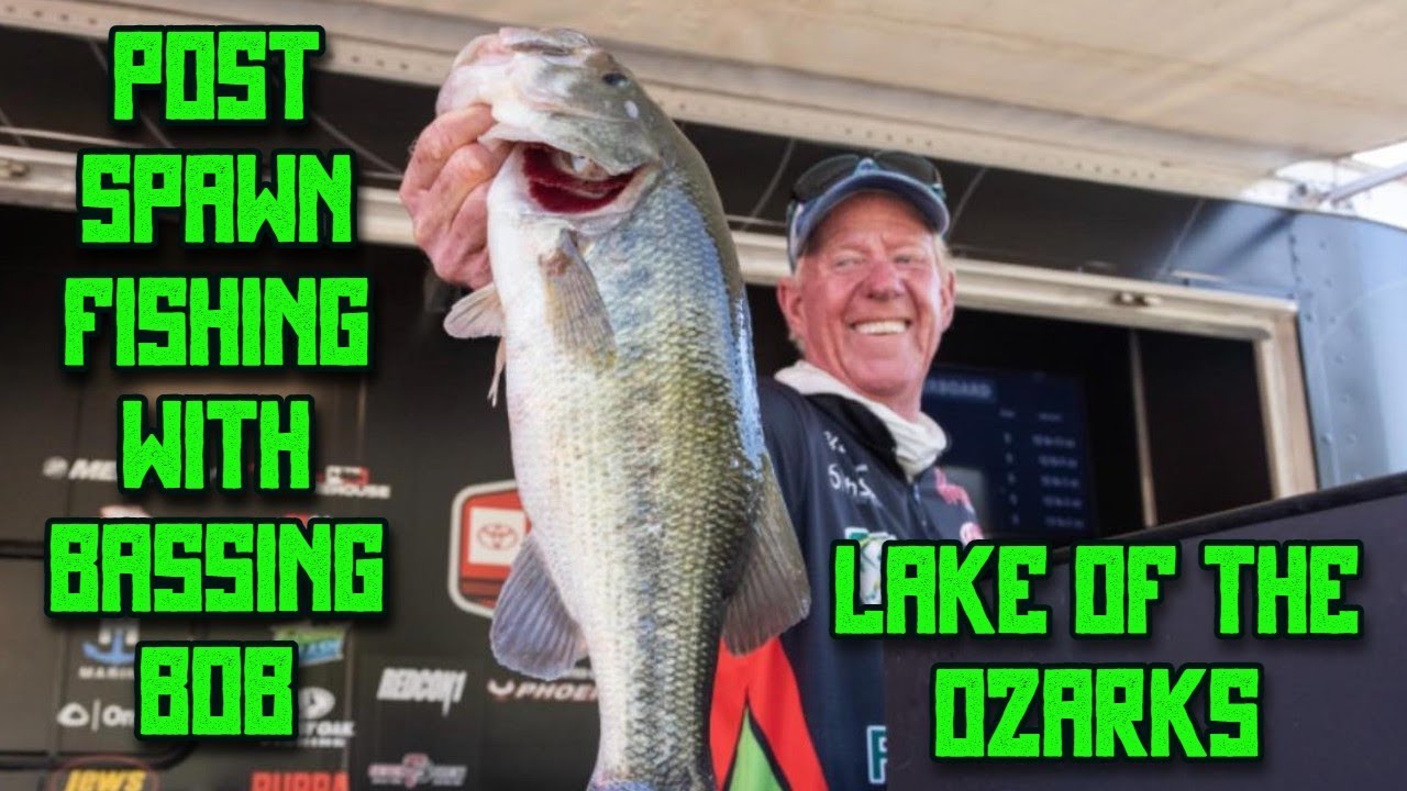 Post Spawn Bass Fishing With Bassing Bob | Lake of the Ozarks - YouTube