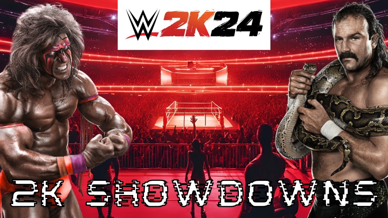 WWE 2K24 SHOWDOWNS: Jake Roberts vs. The Ultimate Warrior Casket Match ...