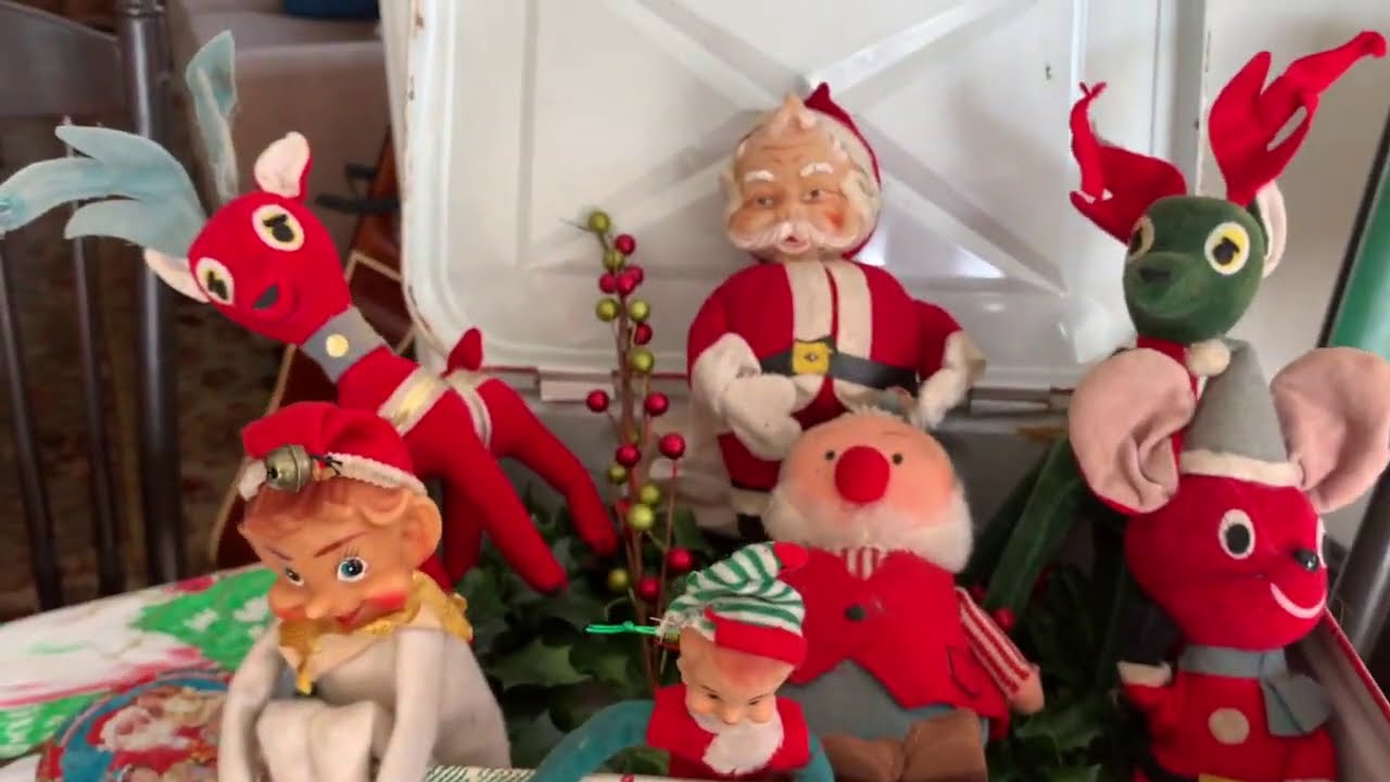 Thriftmas in July with Nesting Haven***FUN RETRO Christmas Finds***Some VINTAGE "TIP"s - YouTube