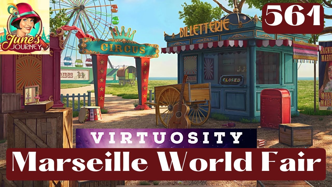 JUNE'S JOURNEY 561 | MARSEILLE WORLD FAIR (Hidden Object Game) - YouTube