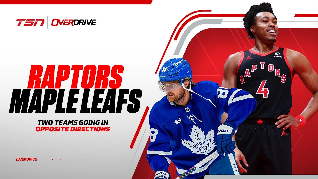 More Likely: Raptors stay atop East or Leafs at the bottom? - YouTube