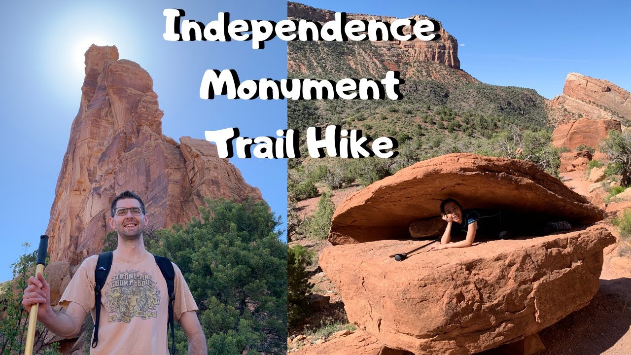 COLORADO NATIONAL MONUMENT| INDEPENDENCE MONUMENT TRAIL HIKE| First ...