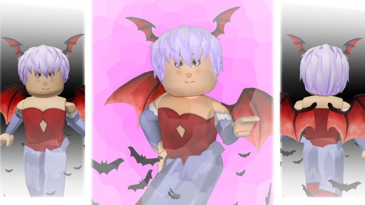 Roblox Outfit: How to make Lilith Aensland (Darkstalkers) - YouTube