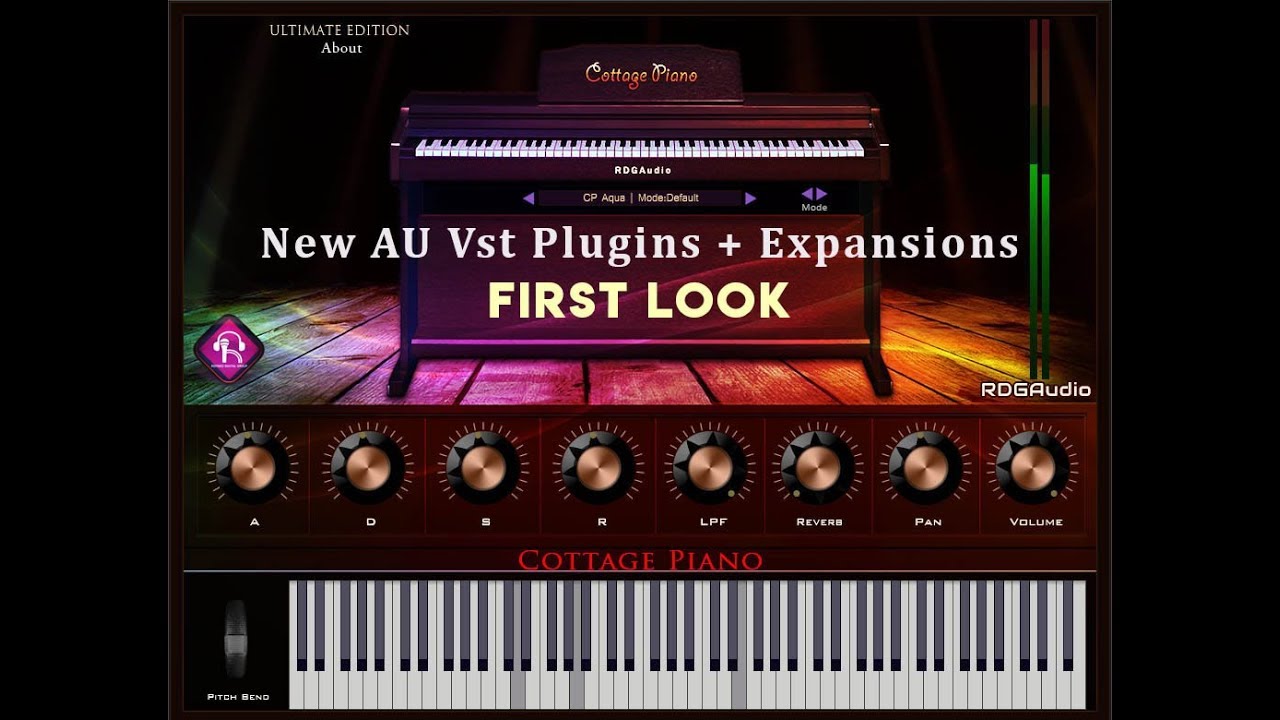 Cottage Piano Ultimate New AU VST Plugins First Look RDGAudio - YouTube