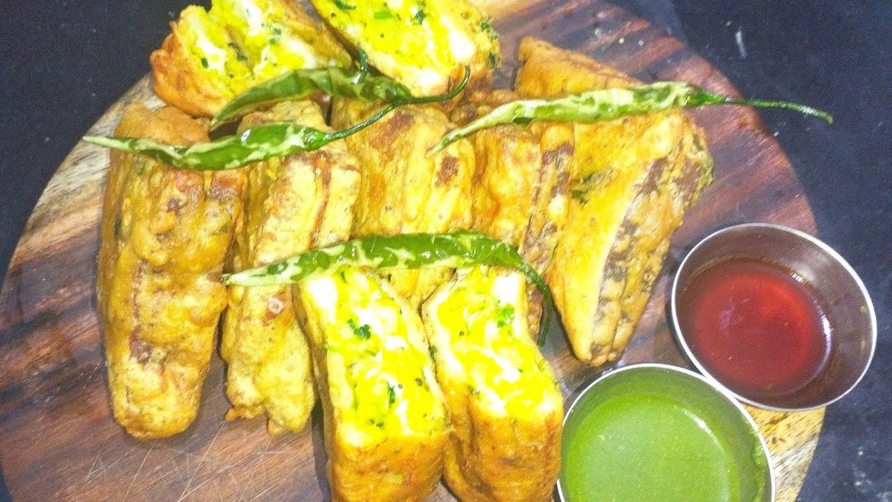 Bread Vada Recipe in Marathi || How to Make Bread Vade kurkuri & Recipe ...