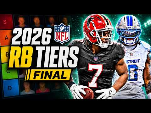 The Ultimate RB Rankings for 2026 Fantasy Football