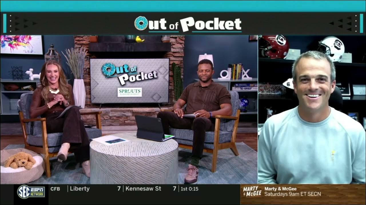 Out of Pocket interviews Shane Beamer after Oklahoma blowout 10/23 - YouTube