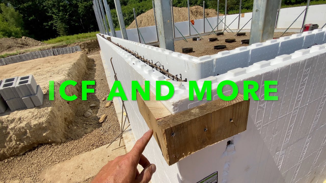 Forms For Concrete Block Foundation How Much Does An ICF Foundation